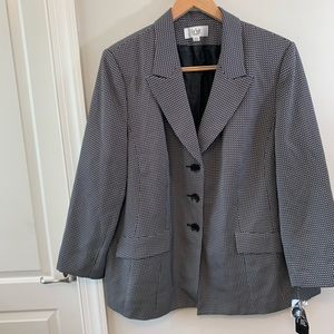 Le Suit Jackets & Coats | New 16 Lime Green Sheen Jacket Skirt Suit ...